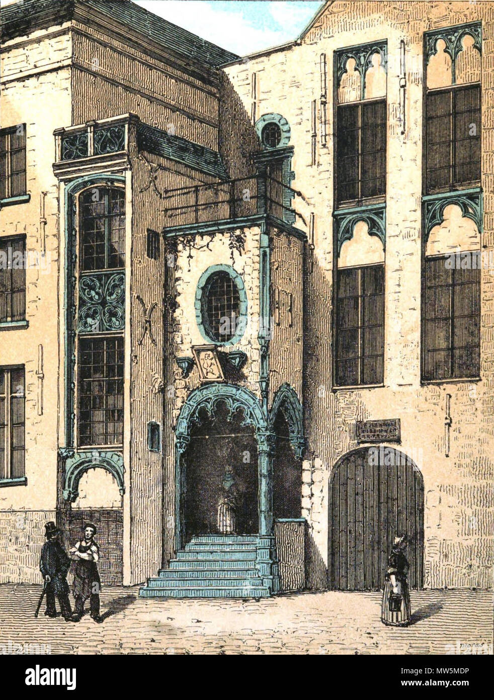 154 Daveluy – Bruges, ses monuments et ses tableaux Illustr. p.46 Stock ...