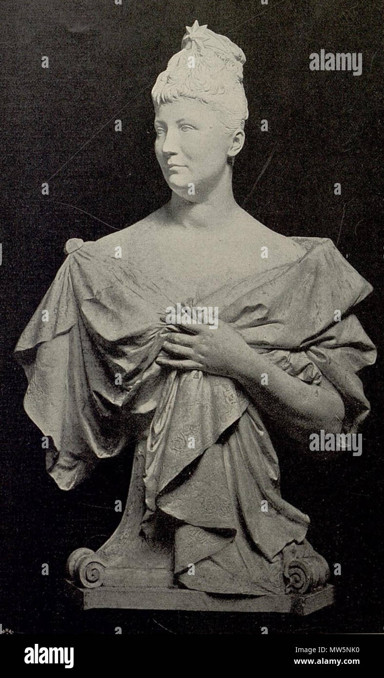 . Deutsch: Reinhold Begas - Büste der Kaiserin Augusta Viktoria, 1892 ...
