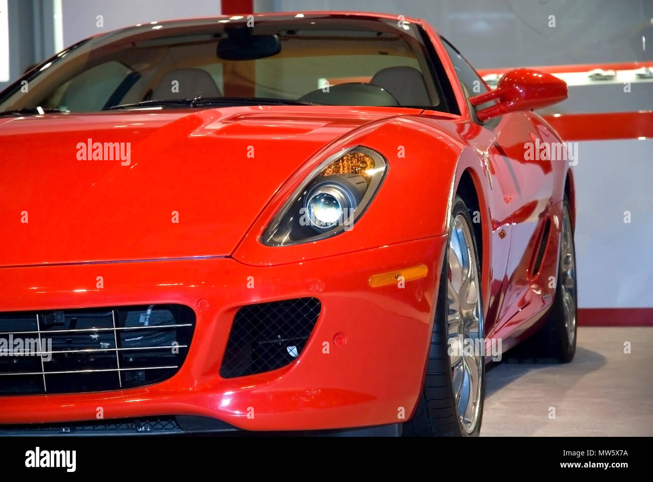 Red sports car. Look in my gallery for more car photos like this Stock ...