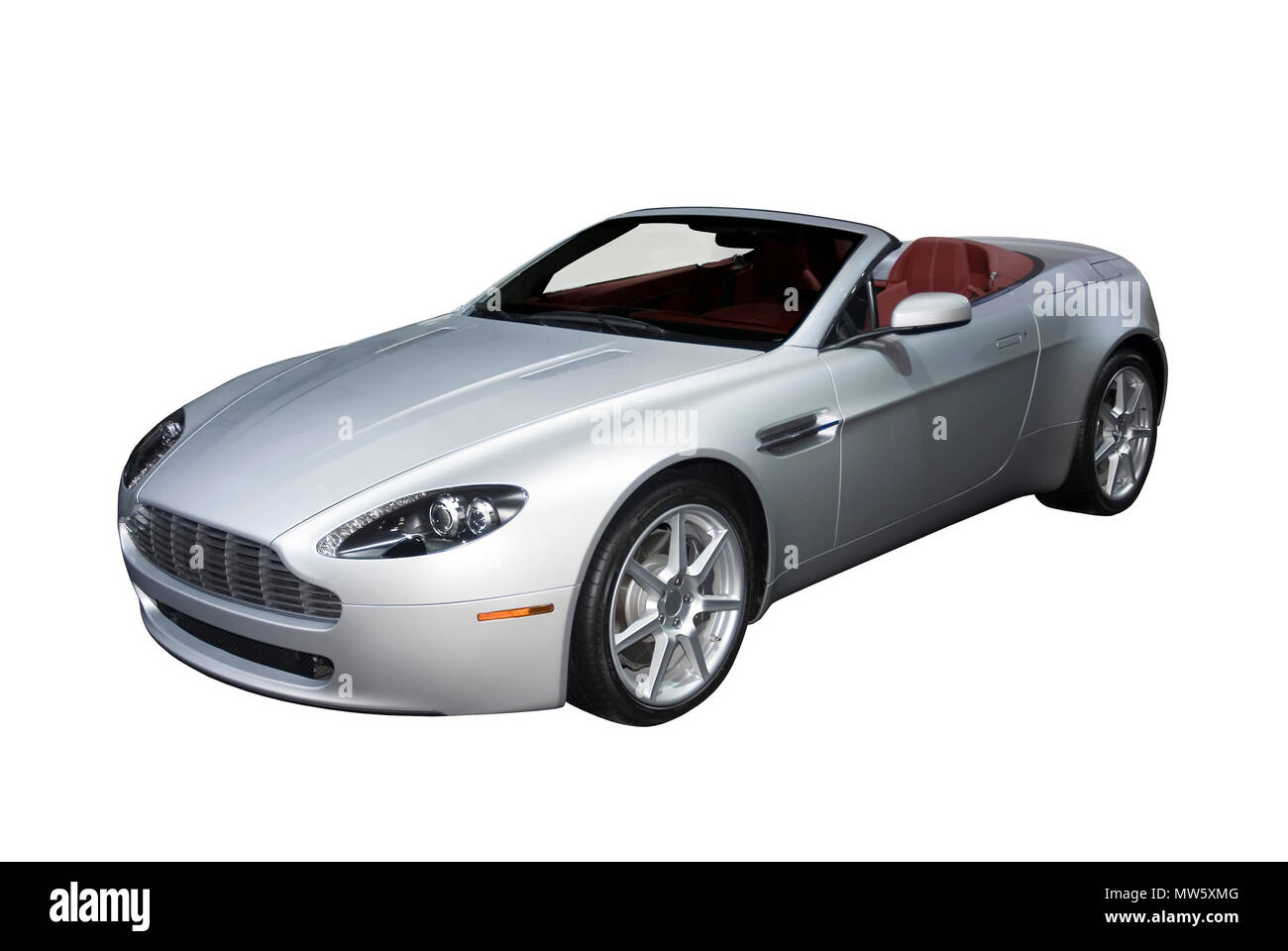Aston martin silver hi-res stock photography and images - Alamy