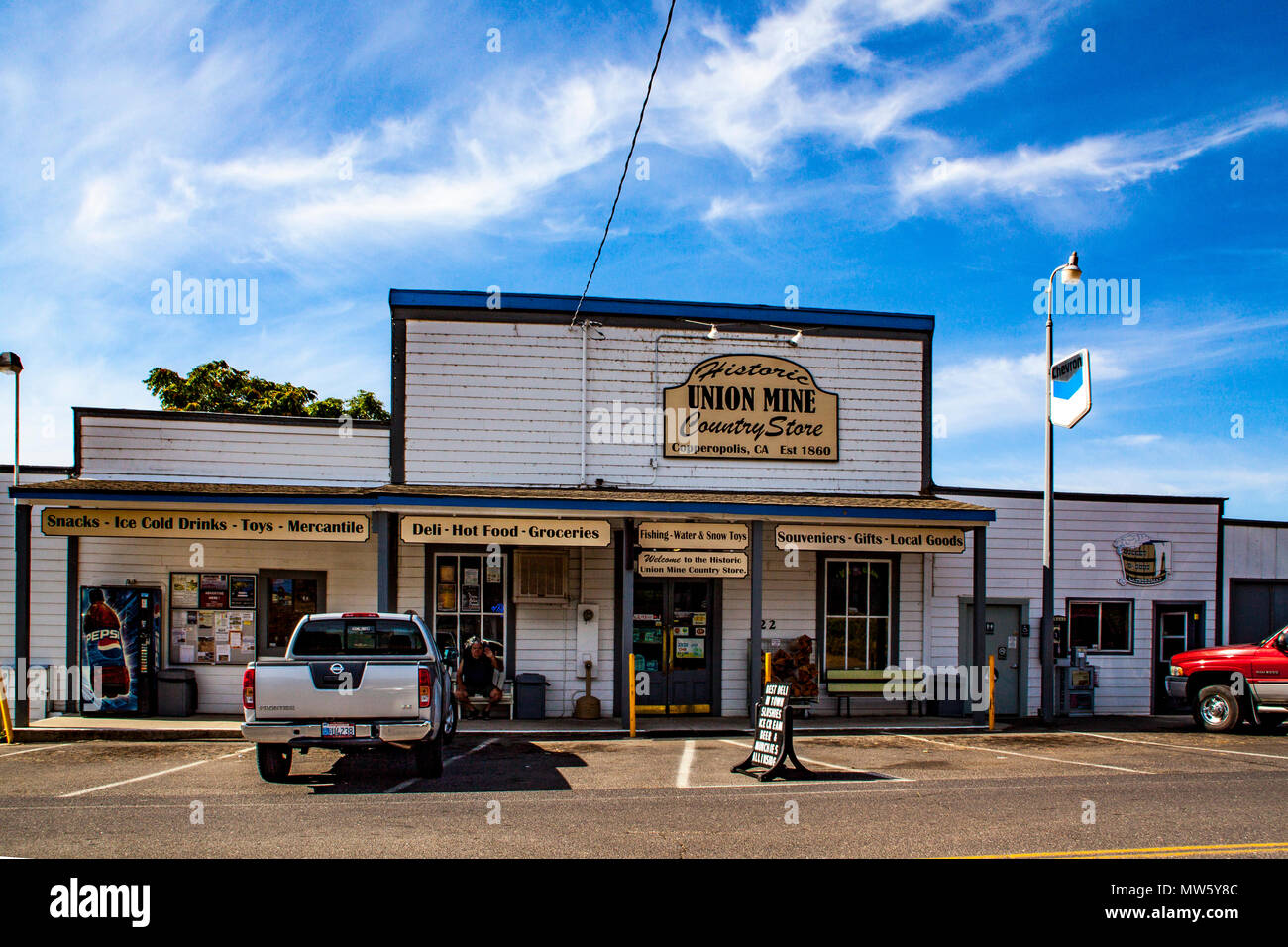The Union Mine country store established in 1860 during the California ...