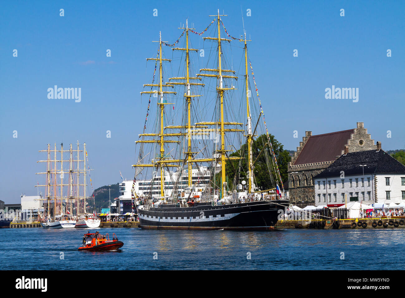 Four masted barquentine hi-res stock photography and images - Alamy