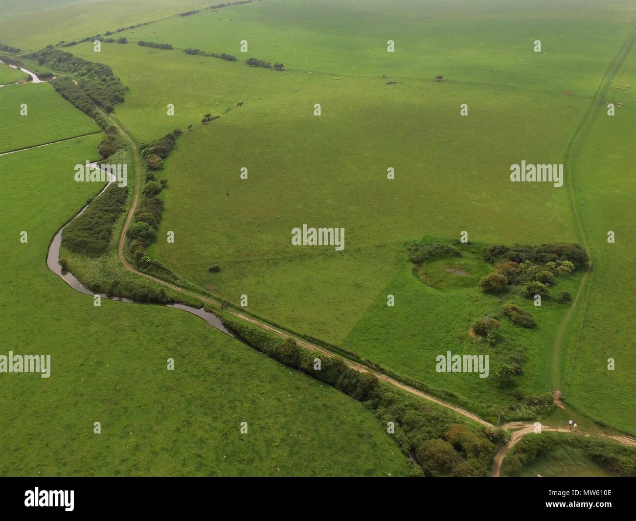 River cuckmere aerial hi-res stock photography and images - Alamy