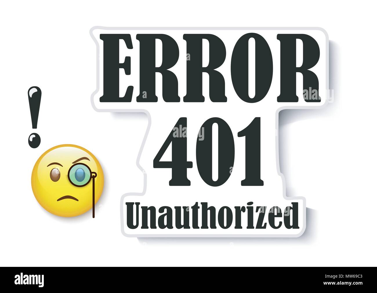 Unauthorized vector vectors hi-res stock photography and images - Alamy