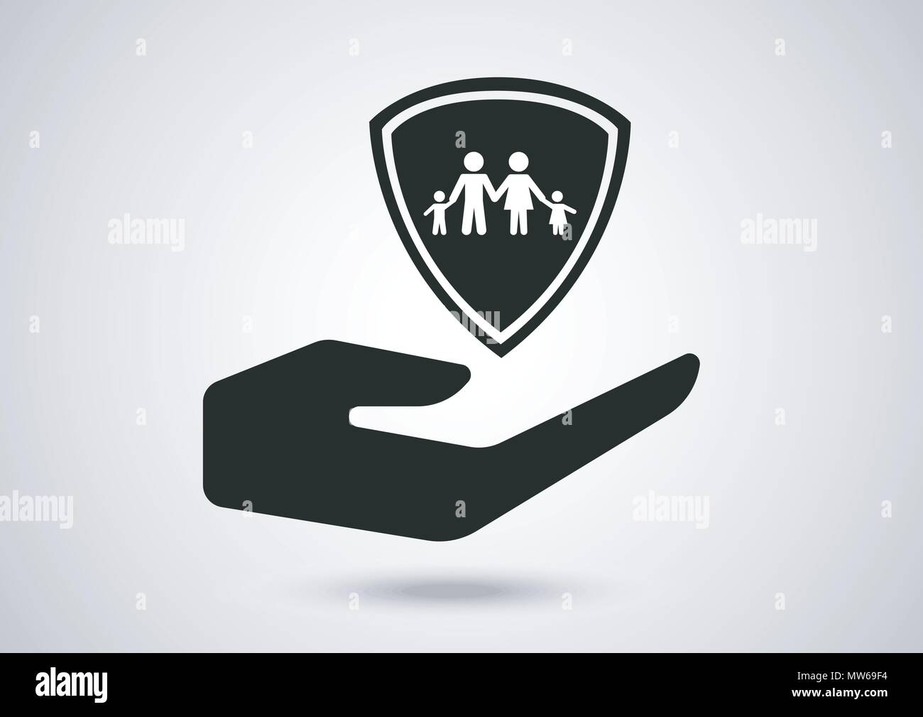 Insurance logo Stock Vector Images - Alamy