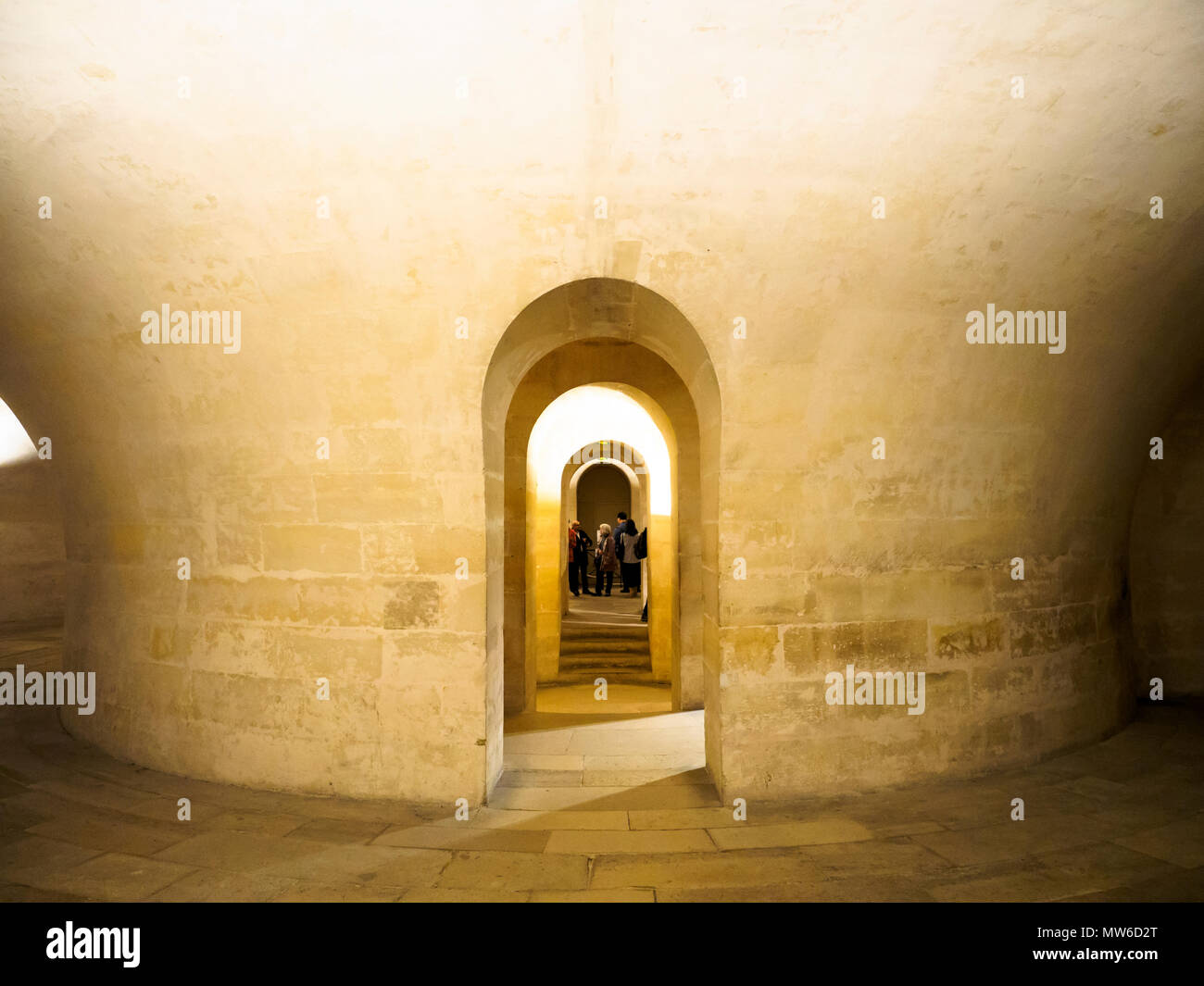 The Crypt under the Panthéon in the Latin Quarter - Paris, France Stock ...