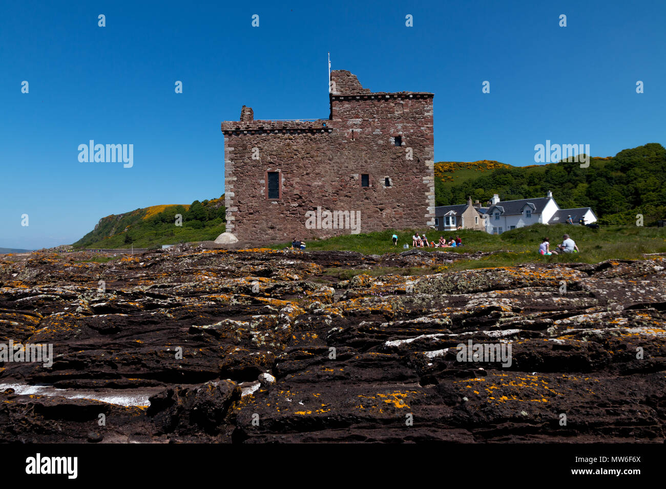 West Kilbride Scotland set 4 Stock Photo - Alamy