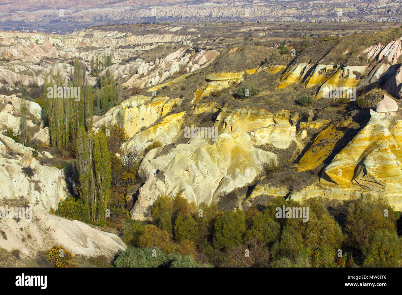 natural volcanic formations in Cappadocia in Turkey Stock Photo - Alamy