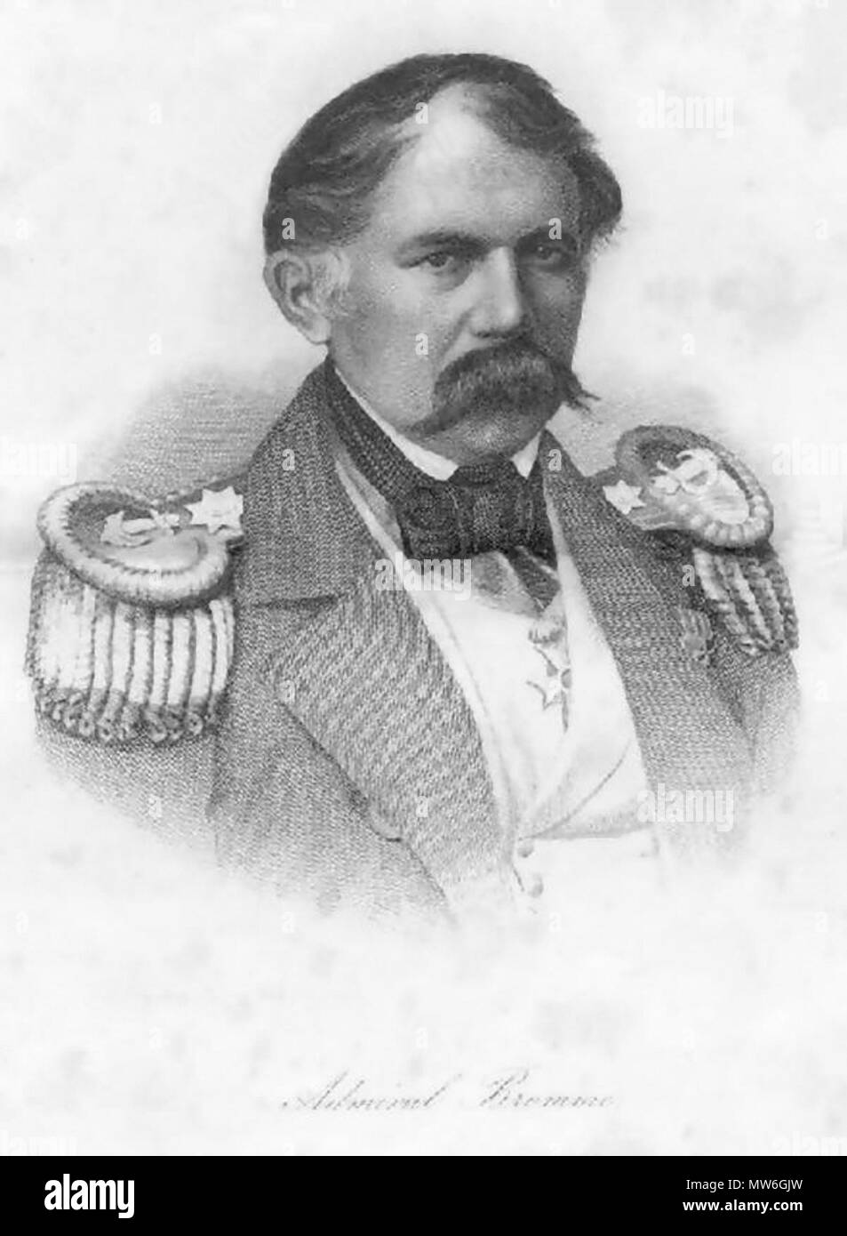 . Deutsch: Karl Rudolf Brommy . circa 1850. Unknown 27 Admiral Bromme ...