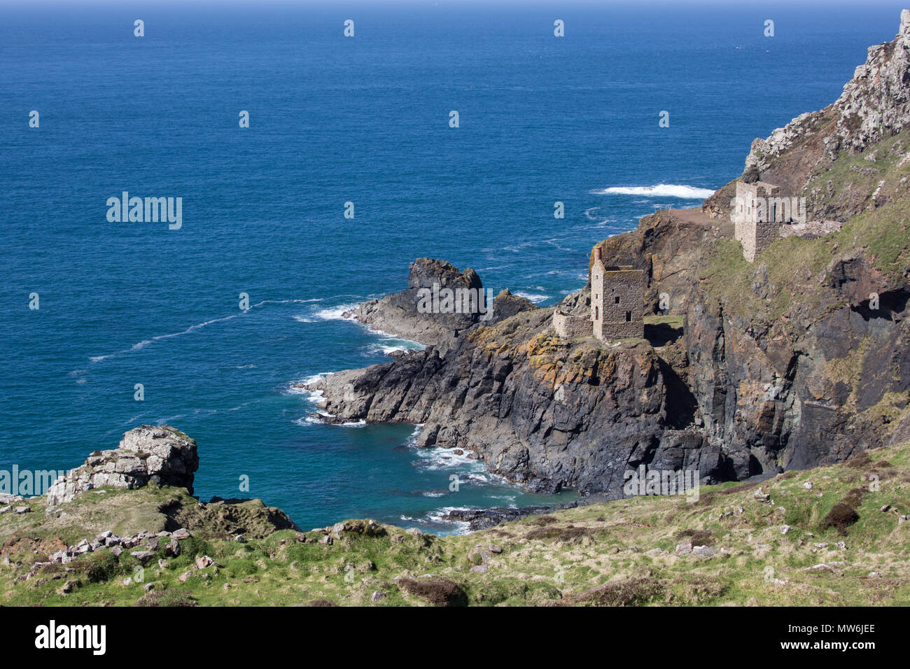 Levant Mine and Botallack Mines Cornwall Stock Photo - Alamy