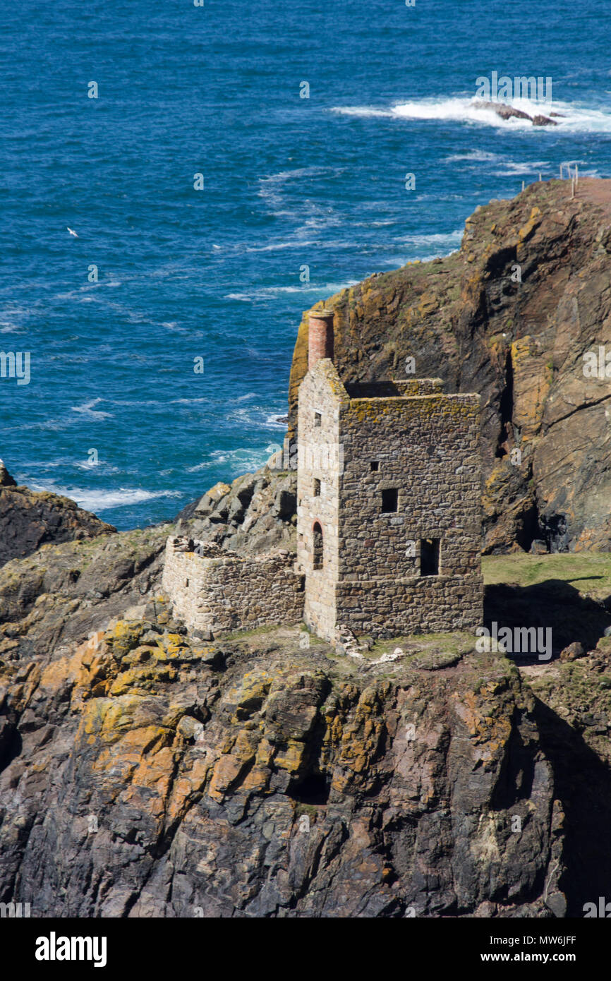 Levant Mine and Botallack Mines Cornwall Stock Photo - Alamy