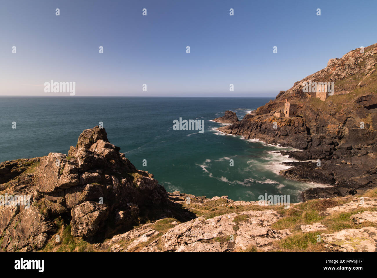 Levant Mine and Botallack Mines Cornwall Stock Photo - Alamy