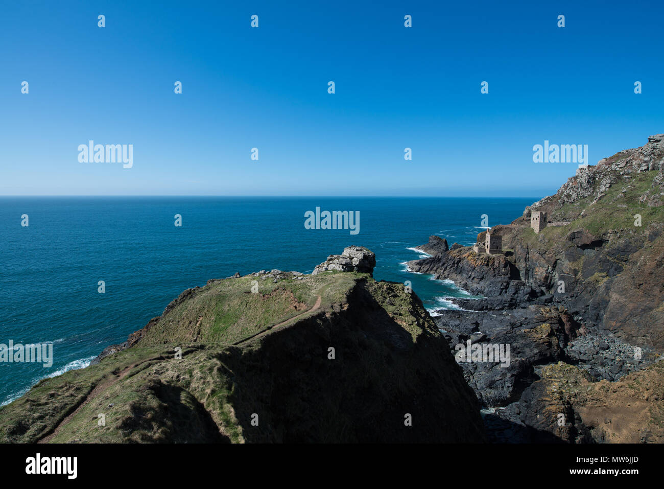 Levant Mine and Botallack Mines Cornwall Stock Photo - Alamy