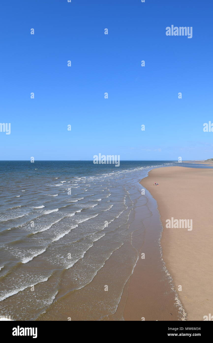 Blackpool beach sands Stock Photo - Alamy