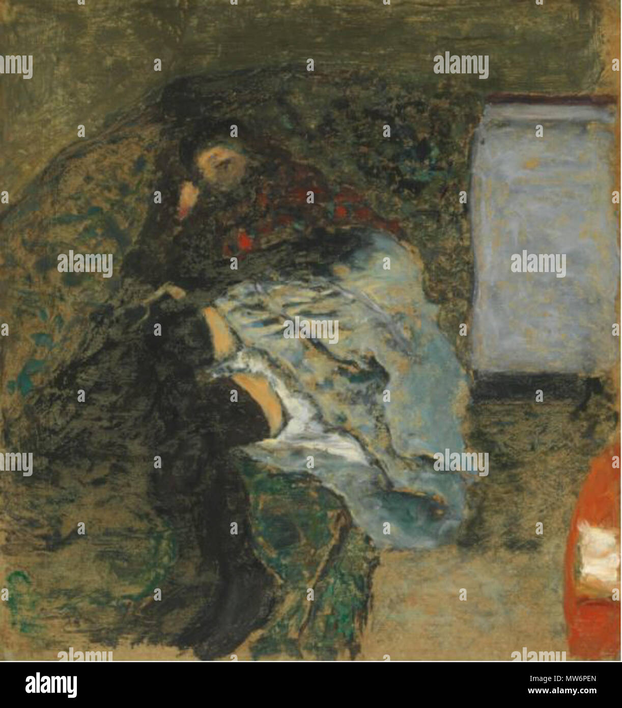 . Français : MARTHE BONNARD SUR UN DIVAN . circa 1900 400 MARTHE ...