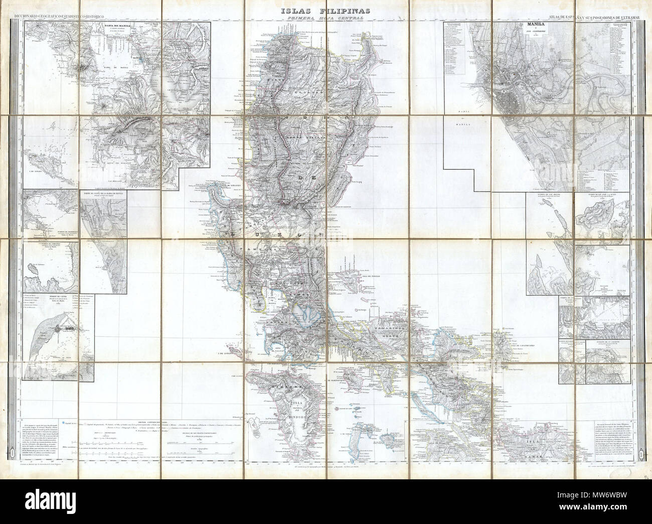 Map of luzon hi-res stock photography and images - Alamy