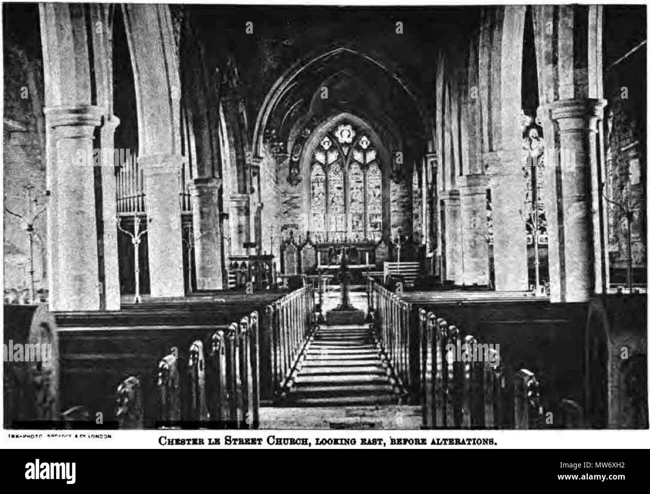 Church interior st mary Black and White Stock Photos & Images - Alamy