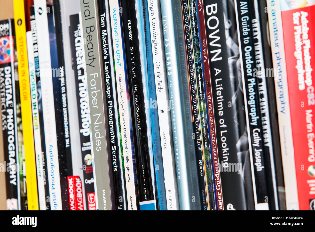 Book spines hi-res stock photography and images - Alamy