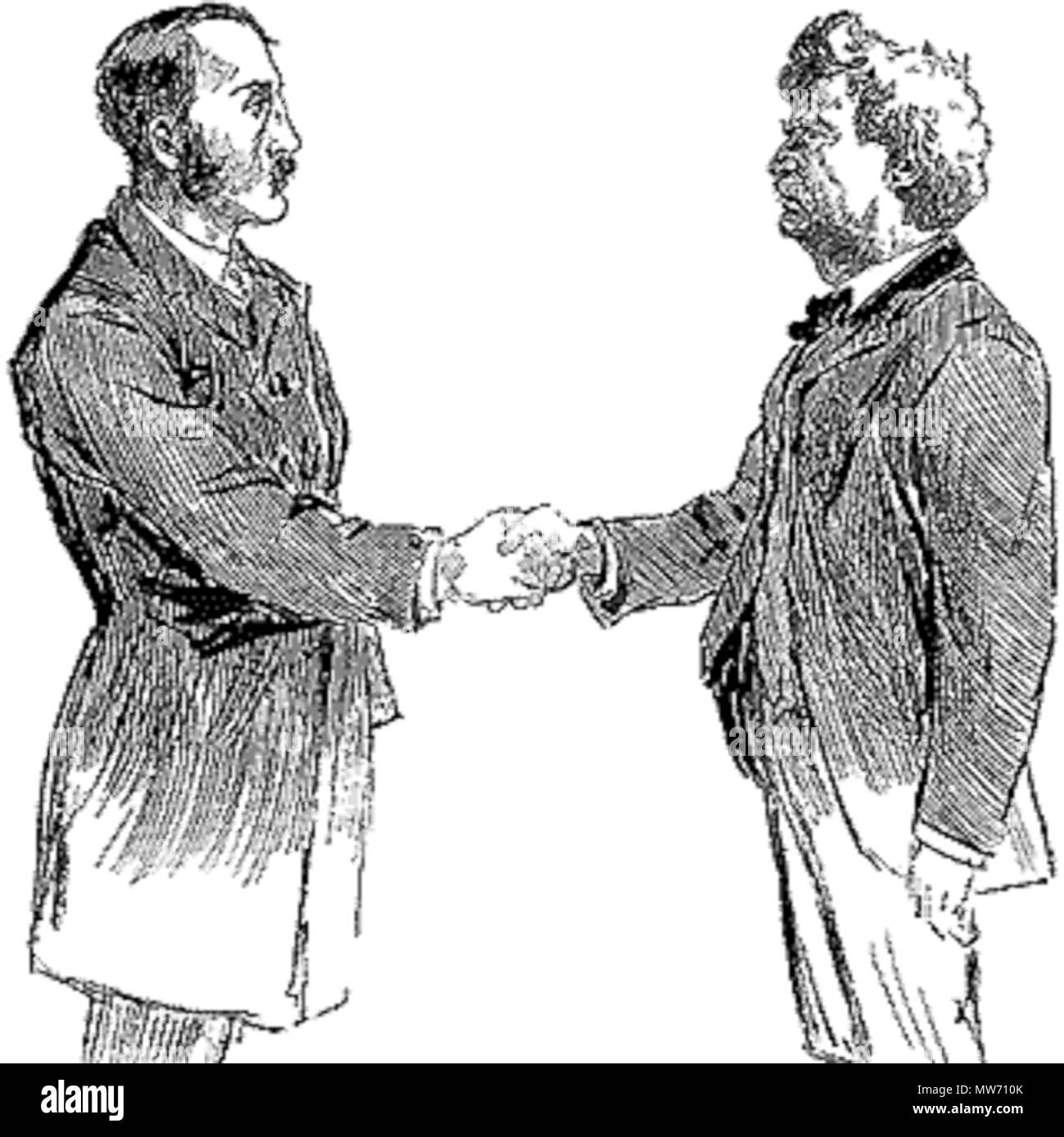 . English: Detail of illustration by Dan Beard in Cosmopolitan Magazine ...