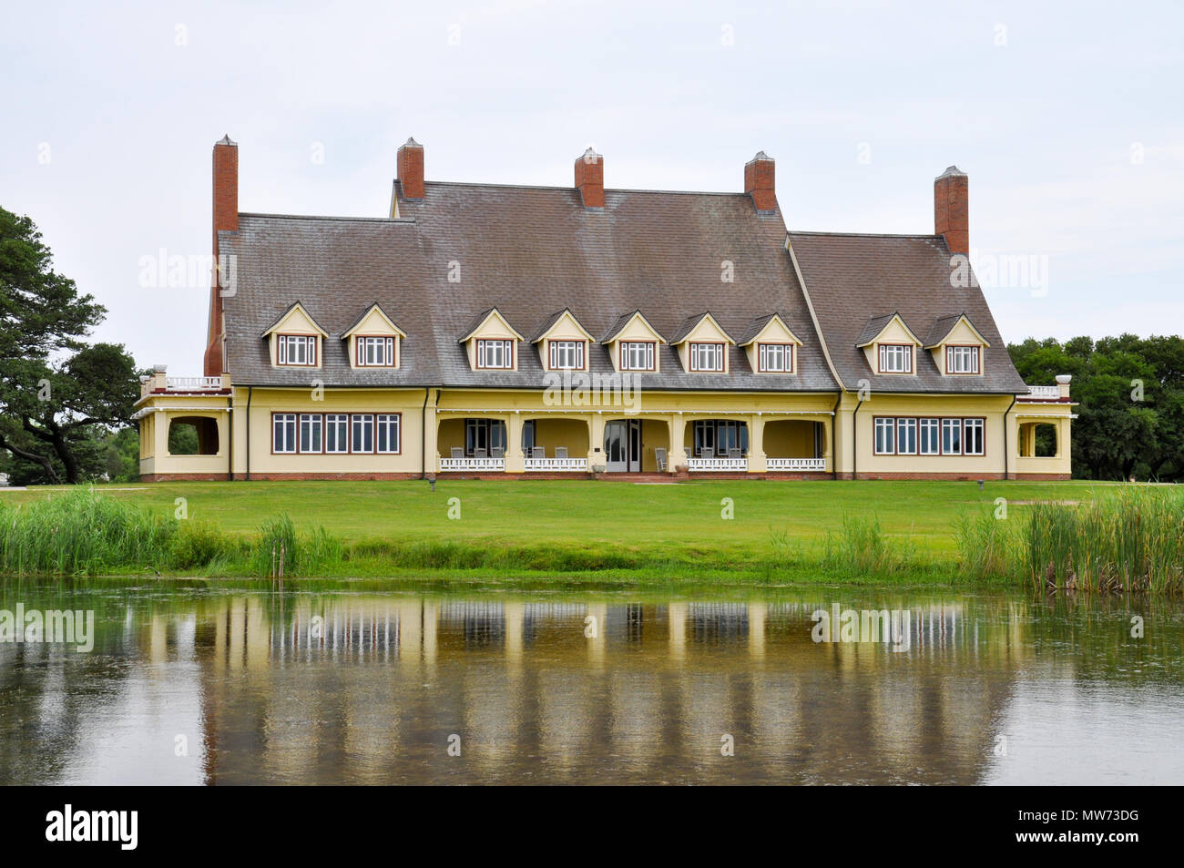 The Whalehead Club located in Corolla North Carolina Stock Photo - Alamy