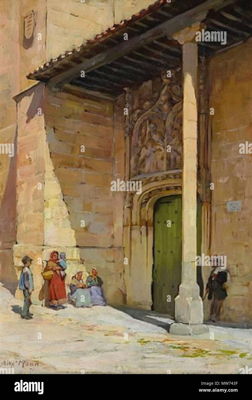 . San Benito, Salamanca . Unknown date. Alexander Mann (1853–1908) 36 ...