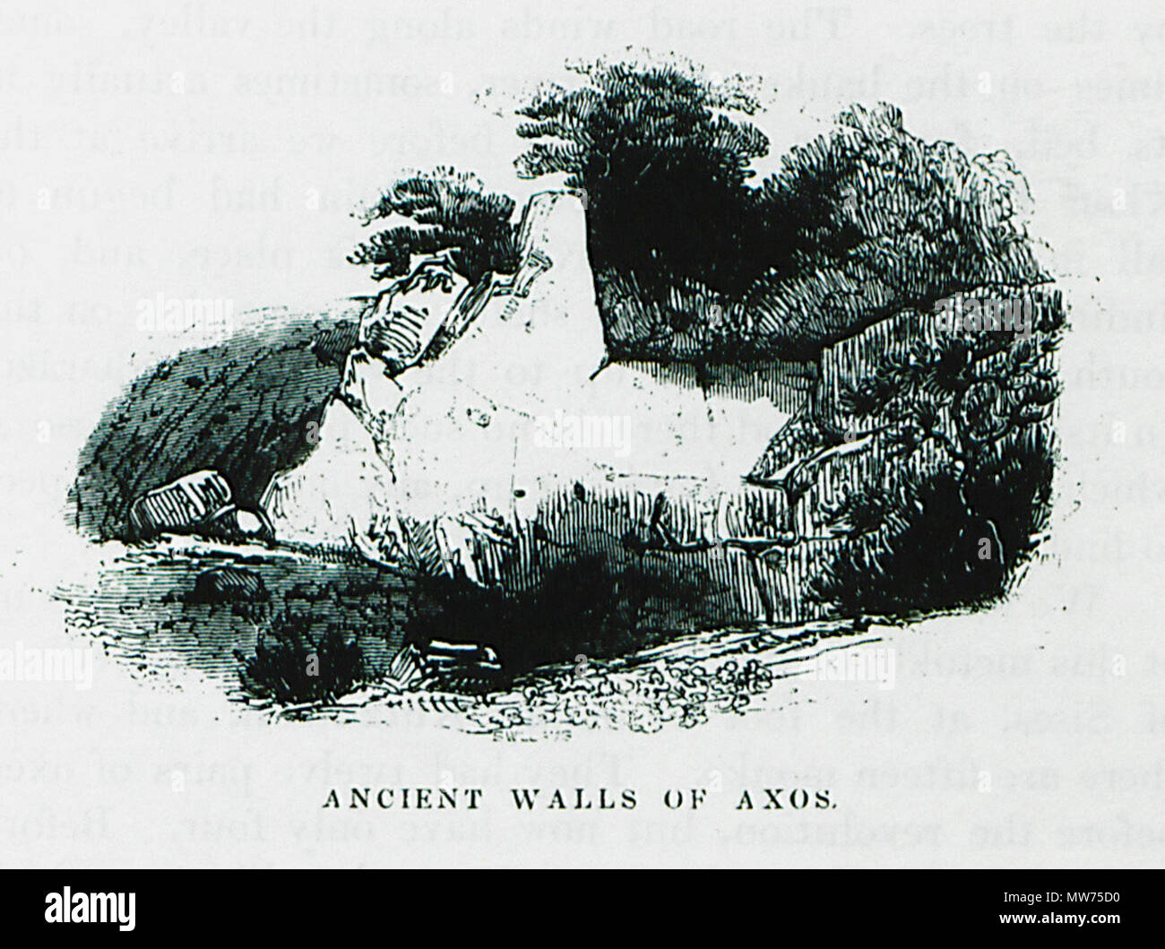 . English: Illustration from Travels in Crete, London, John Murray ...