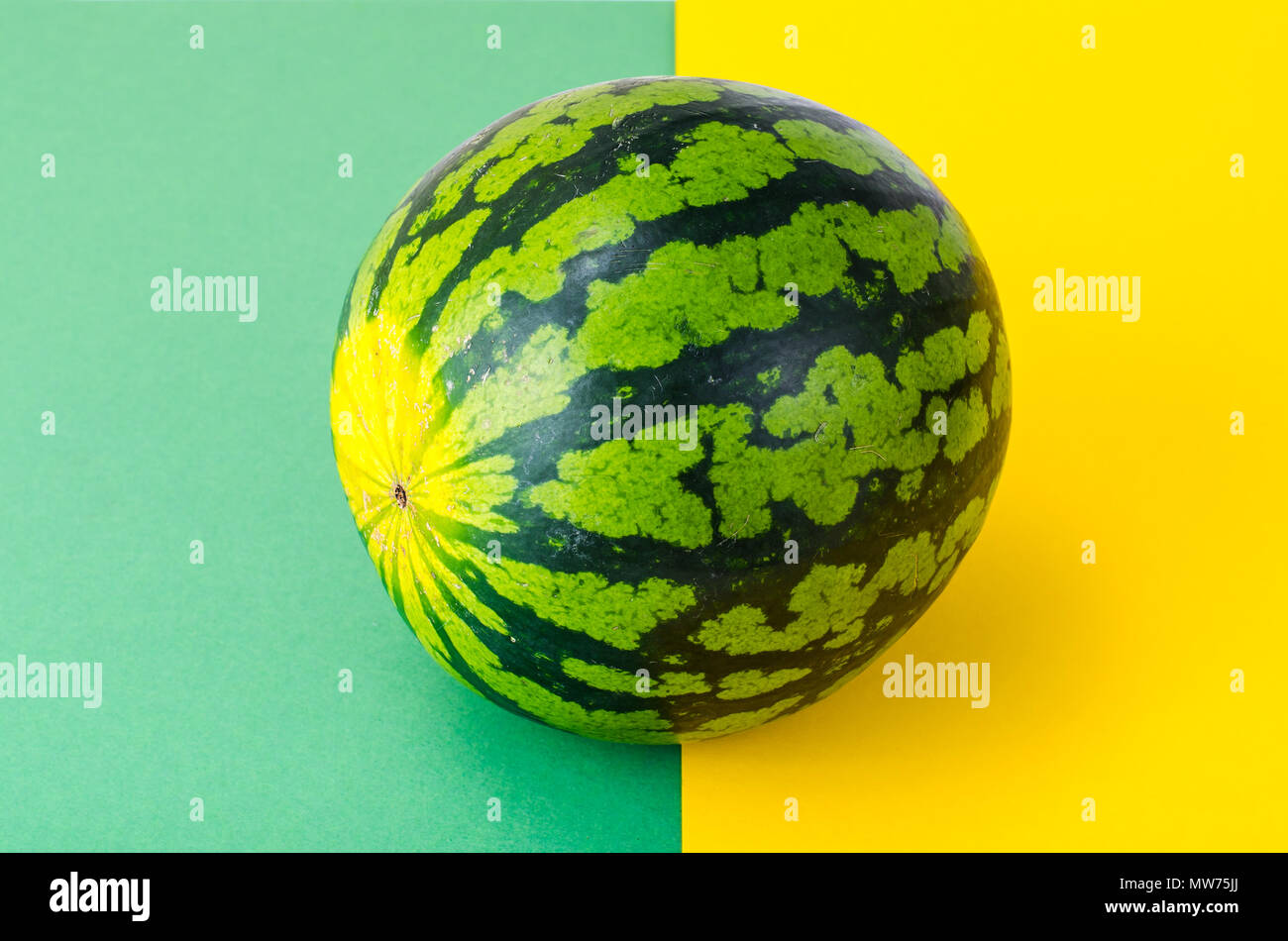 Watermelon mini on bright background. Studio Photo Stock Photo - Alamy