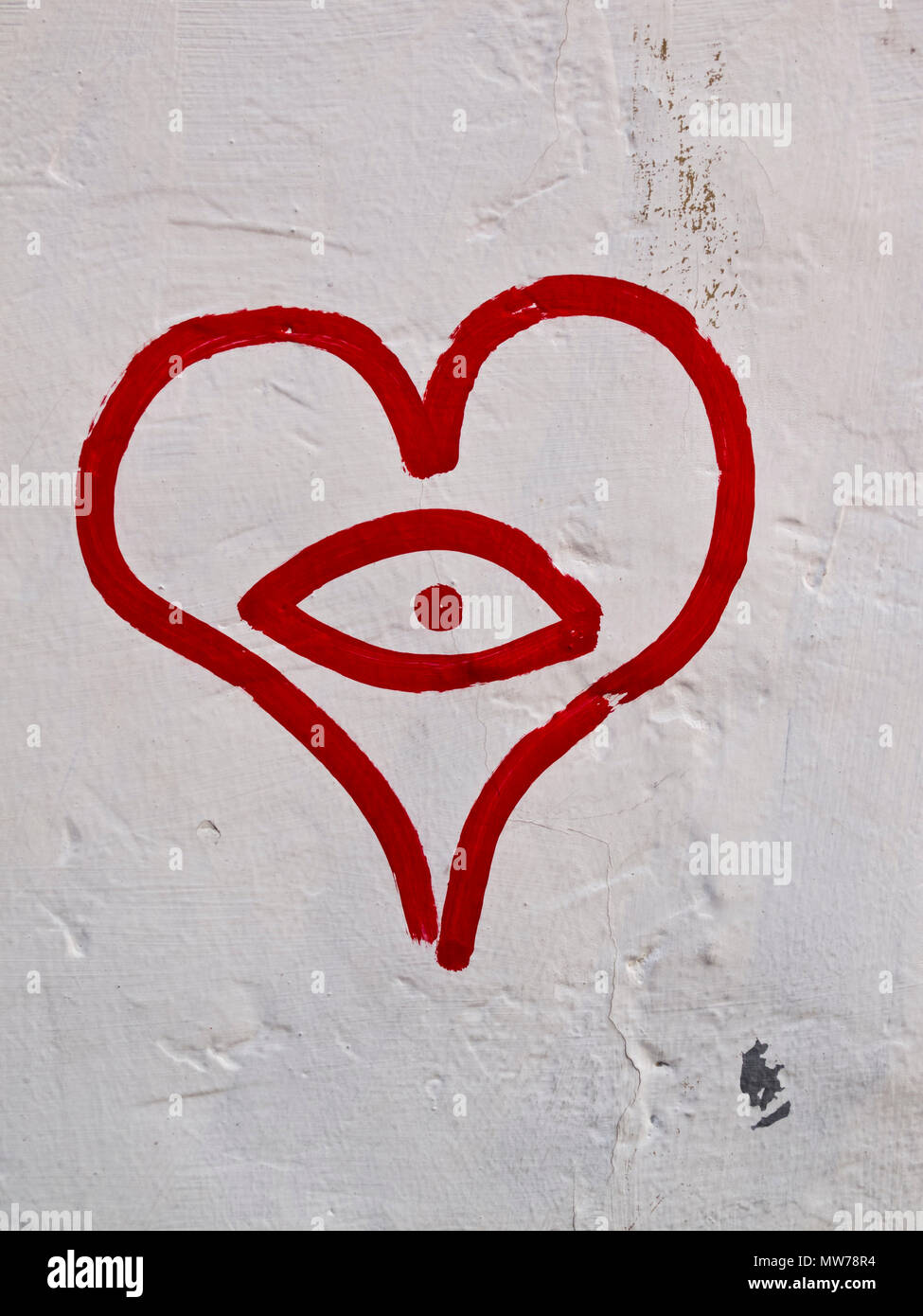 Graffiti de corazon hi-res stock photography and images - Alamy