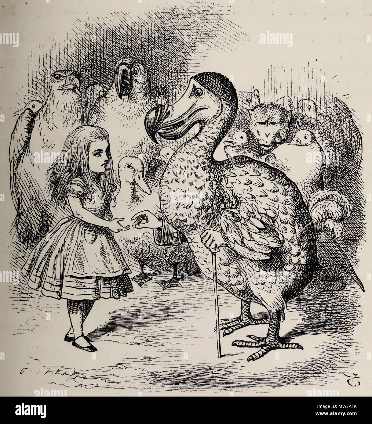 John Tenniel for "Alice's Adventures in Wonderland" by Lewis Carroll ...