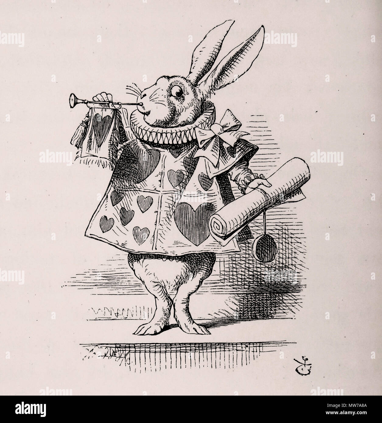 John Tenniel for "Alice's Adventures in Wonderland" by Lewis Carroll ...