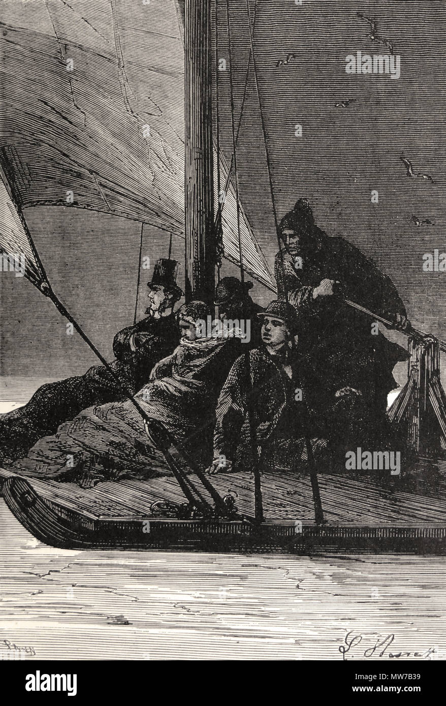 The Cold and Tremendous Speed Deprived Them of Speech. "Around the ...