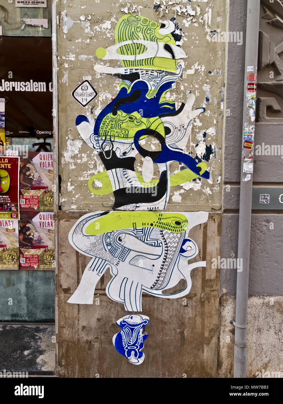 Fake graffiti hi-res stock photography and images - Alamy