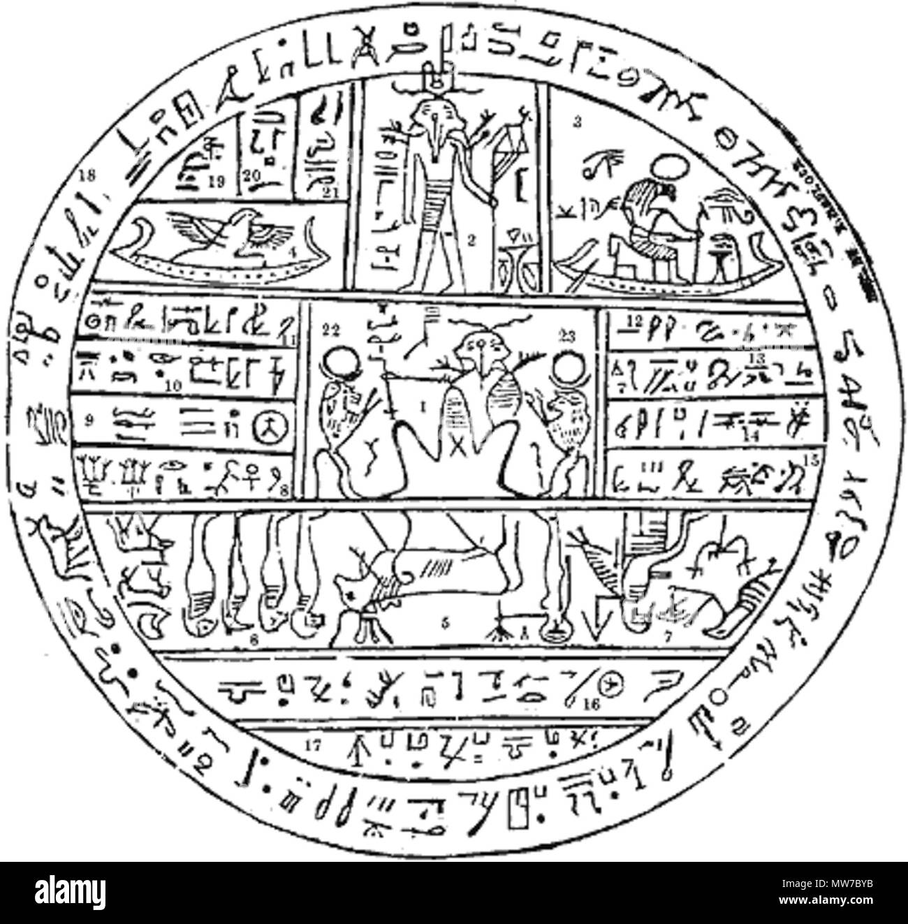 . English: Joseph Smith Hypocephalus. A Facsimile from the Book of ...