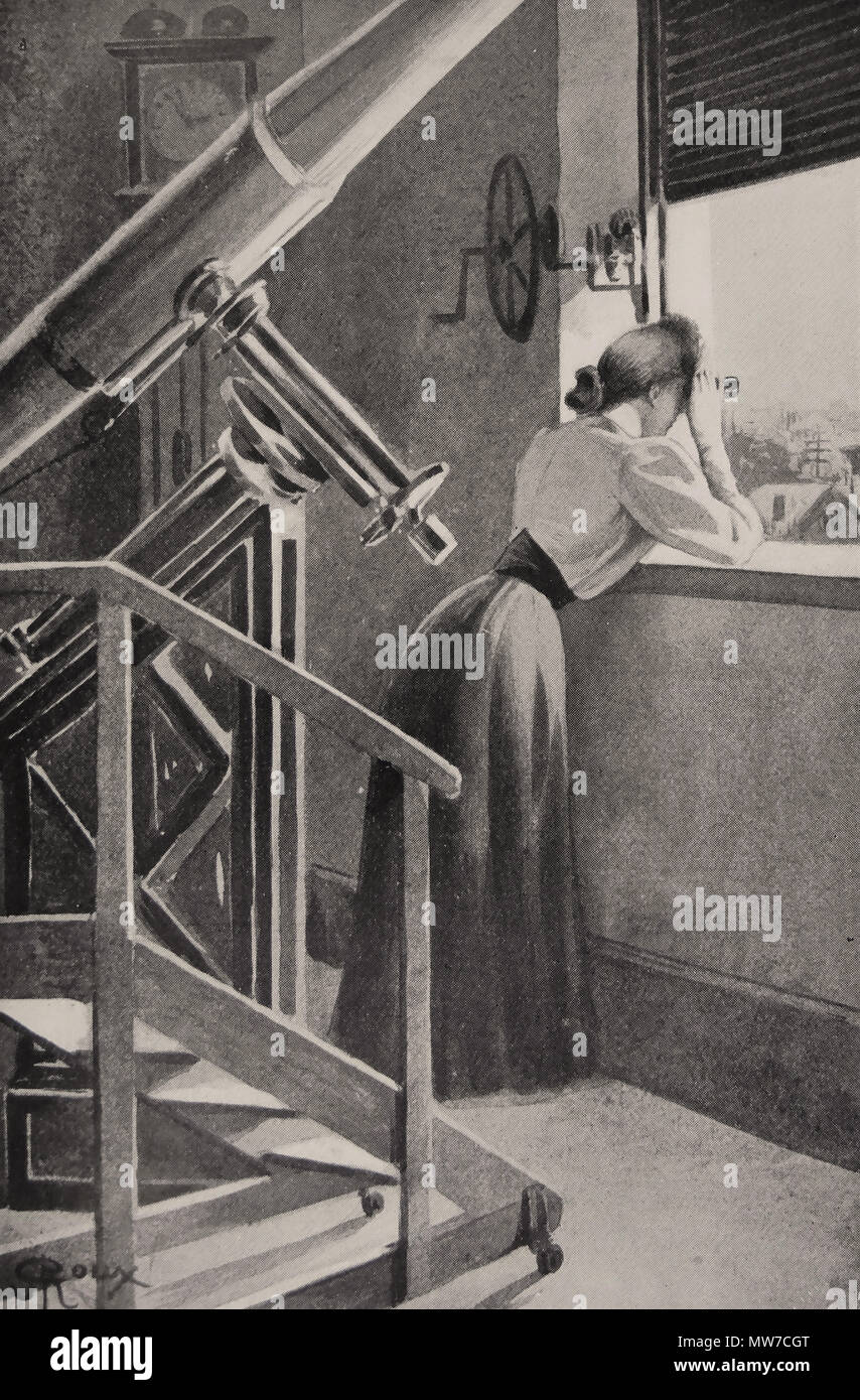 "Their eyes often spoke through the medium of field glasses." Art by ...