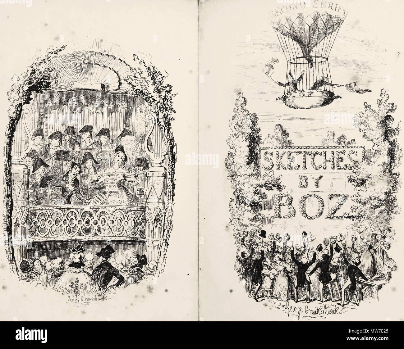Dickens sketches hi-res stock photography and images - Alamy