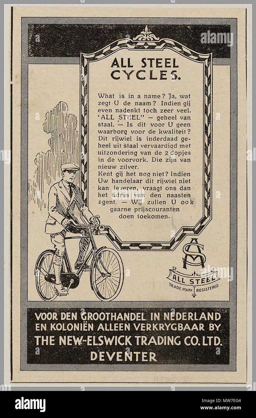. Nederlands: Affiche: All Steel. Opdrachtgever/adverteerder: New ...