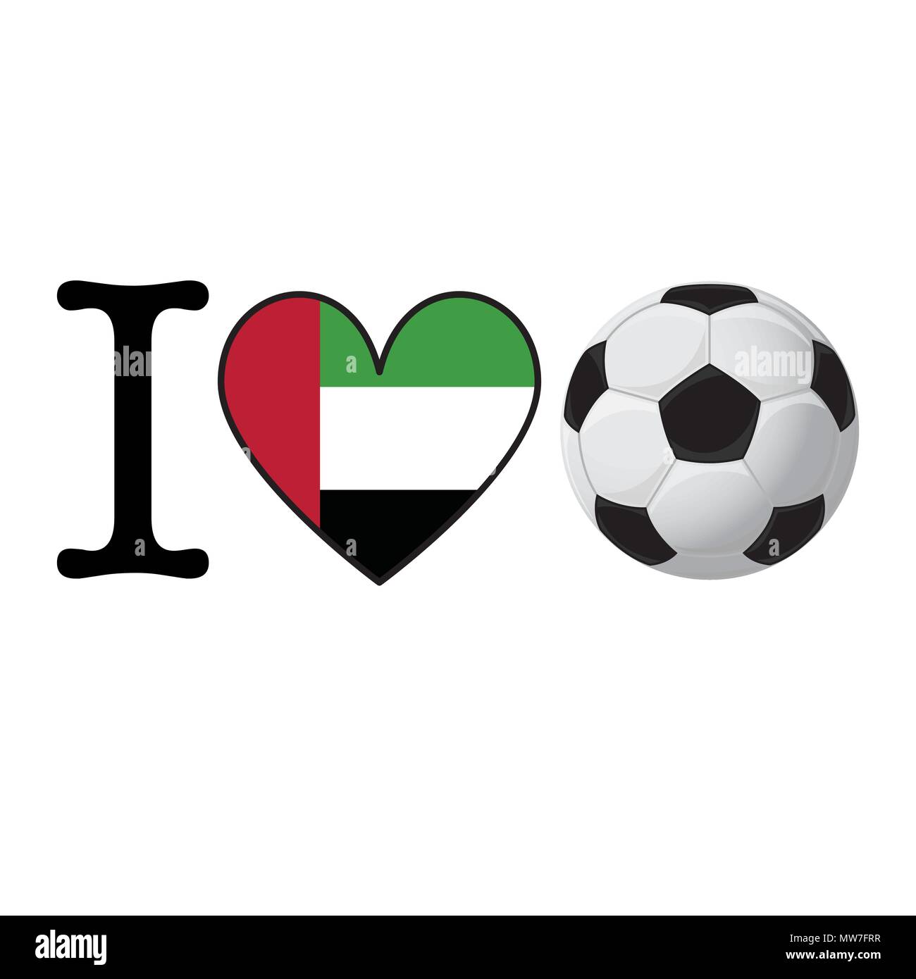 Uae national team Stock Vector Images - Alamy