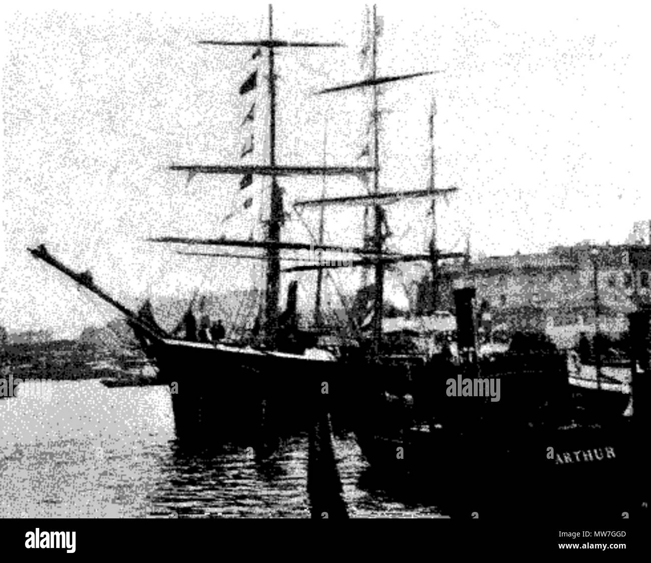 . English: Vessel Antarctic . 1901. Unknown 49 Antarctic 1 Stock Photo ...