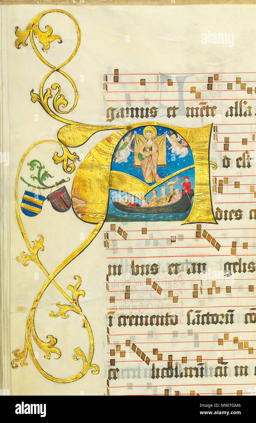 . Antiphonal of Elisabeth von Gemmingen. Latin, Vellum, Germany, Speyer ...