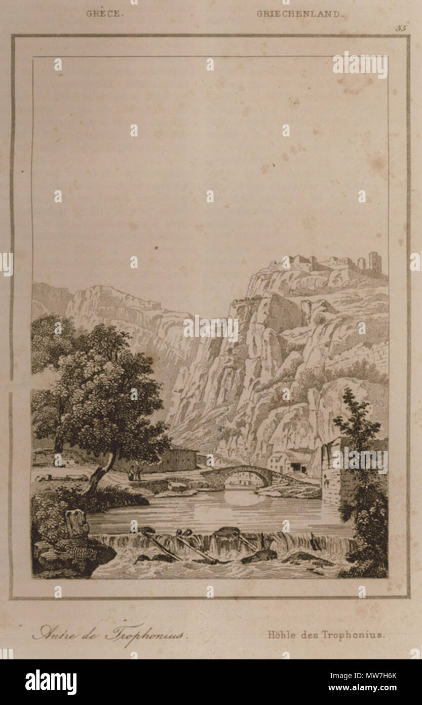 52 Antre de Trophonius - Pouqueville François Charles Hugues Laurent ...