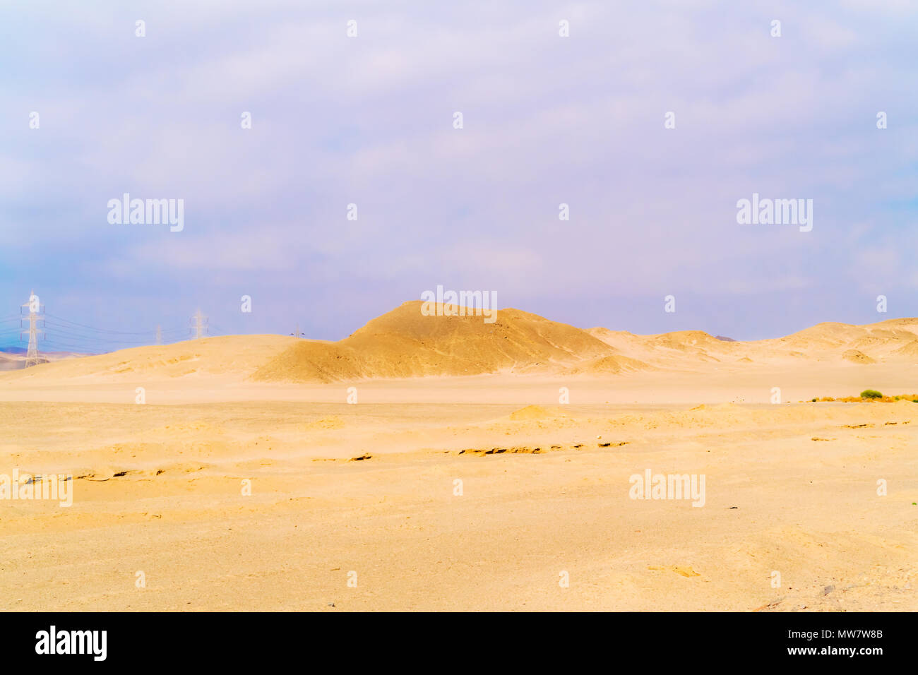 Picturesque landscape of Eastern desert, Sahara in Egypt Stock Photo ...