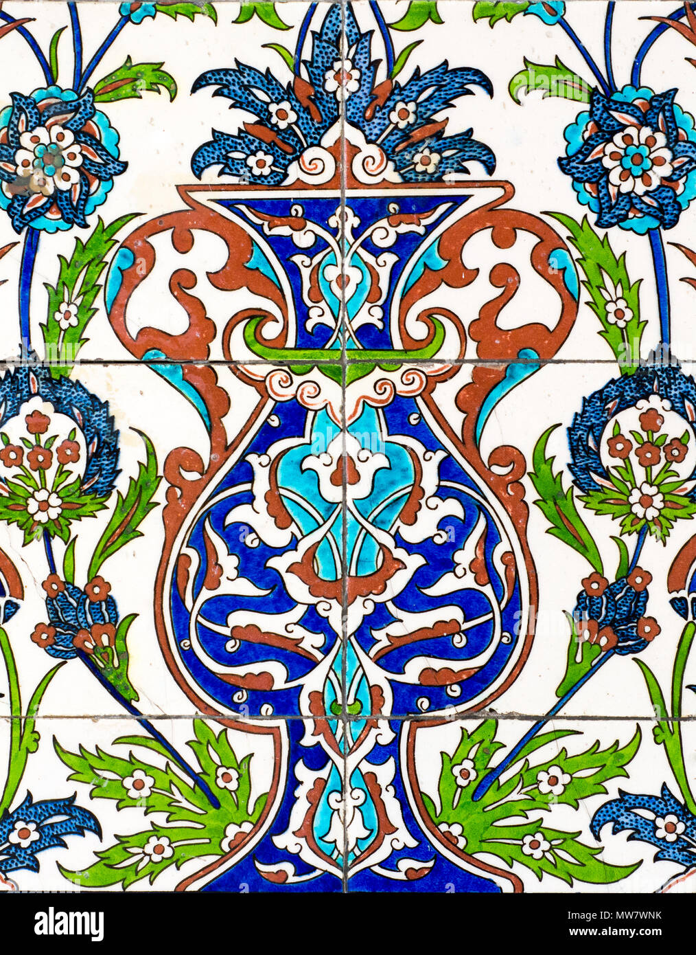 famous kütahya city tile Stock Photo - Alamy