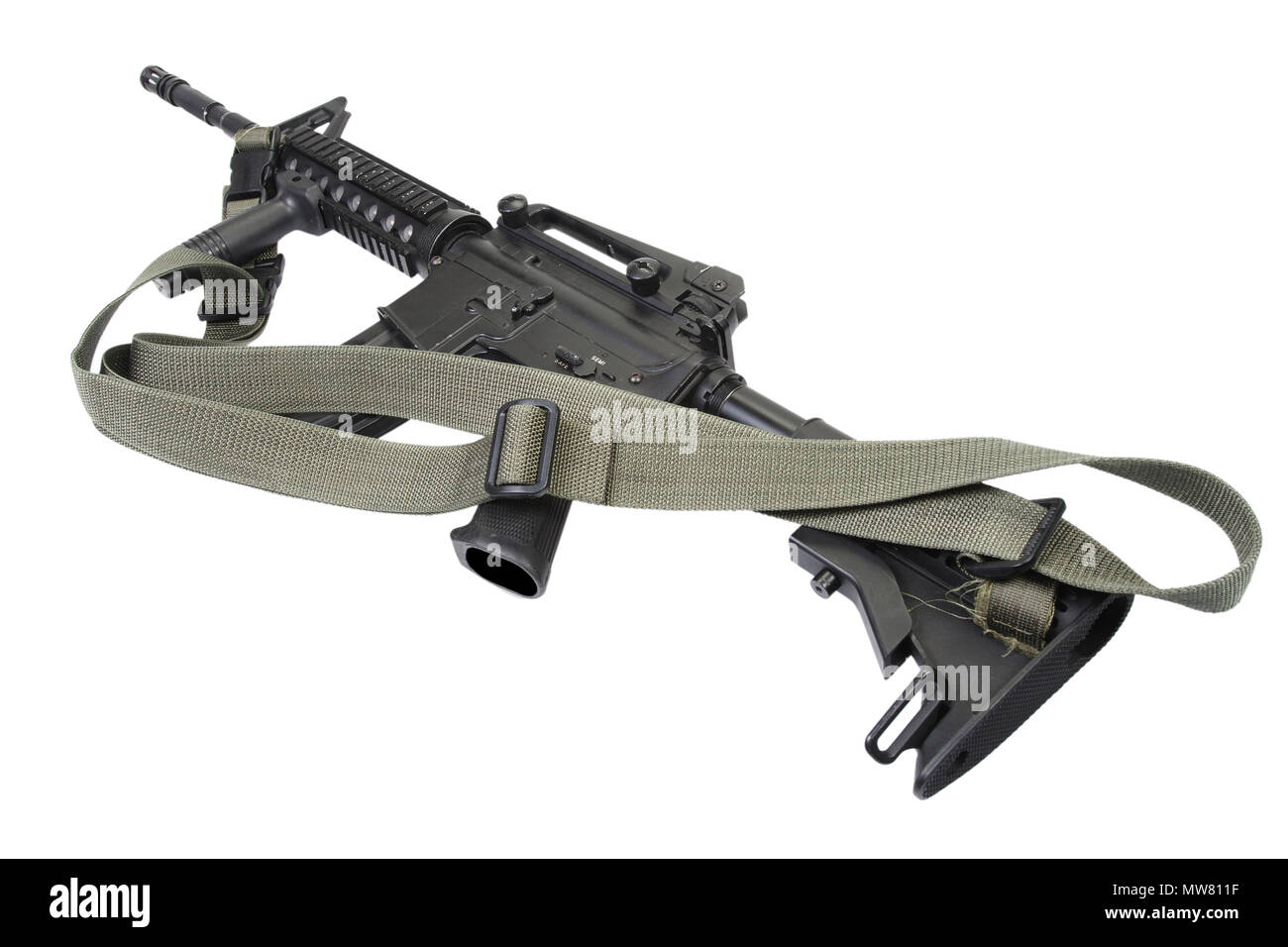 M4a1 carbine rifle Cut Out Stock Images & Pictures - Alamy