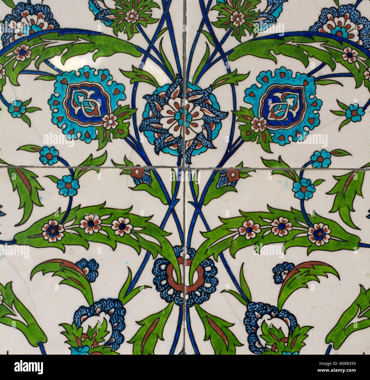 famous kütahya city tile Stock Photo - Alamy