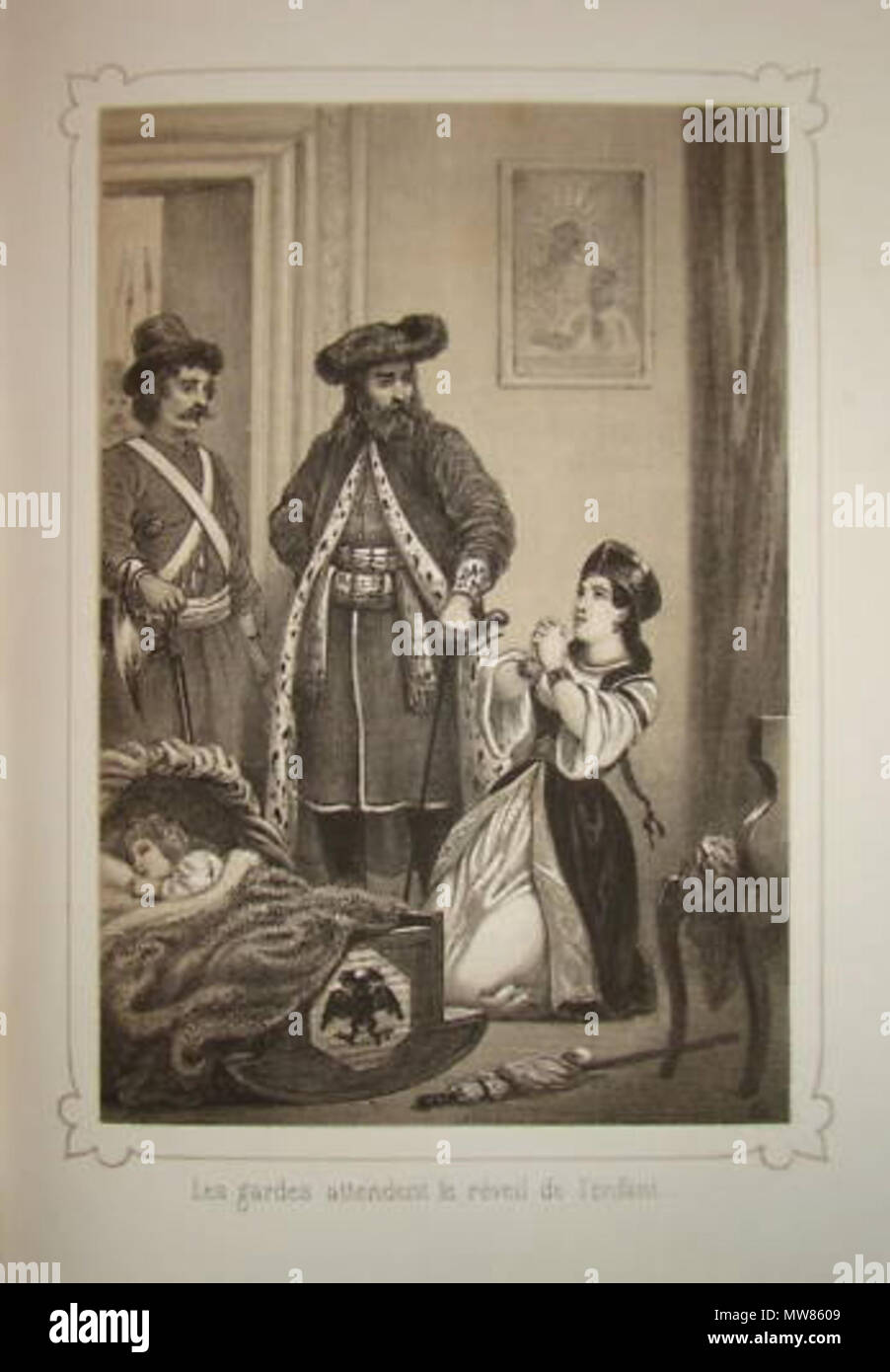 . Litho TSAR IVAN VI RUSSIE RUSSIA ROMANOV c1850 . circa 1850. Unknown ...