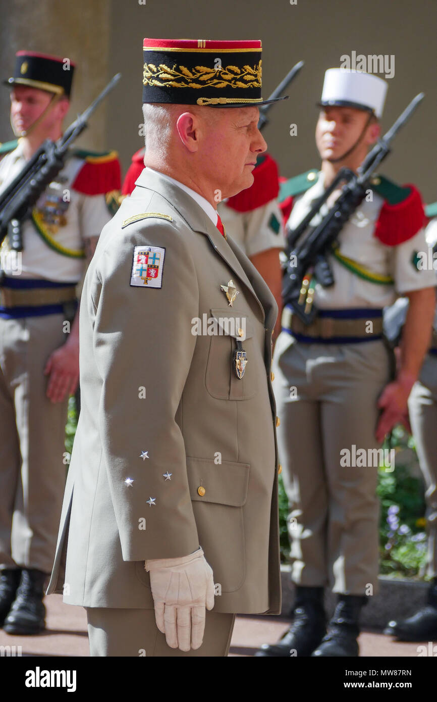 Lyon, France, 31st May 2018: General of Army Francois Lecointre, Chief ...