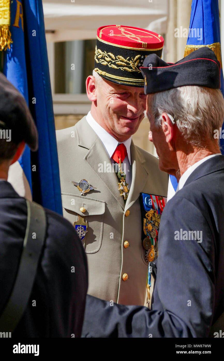 Lyon, France, 31st May 2018: General of Army Francois Lecointre, Chief ...