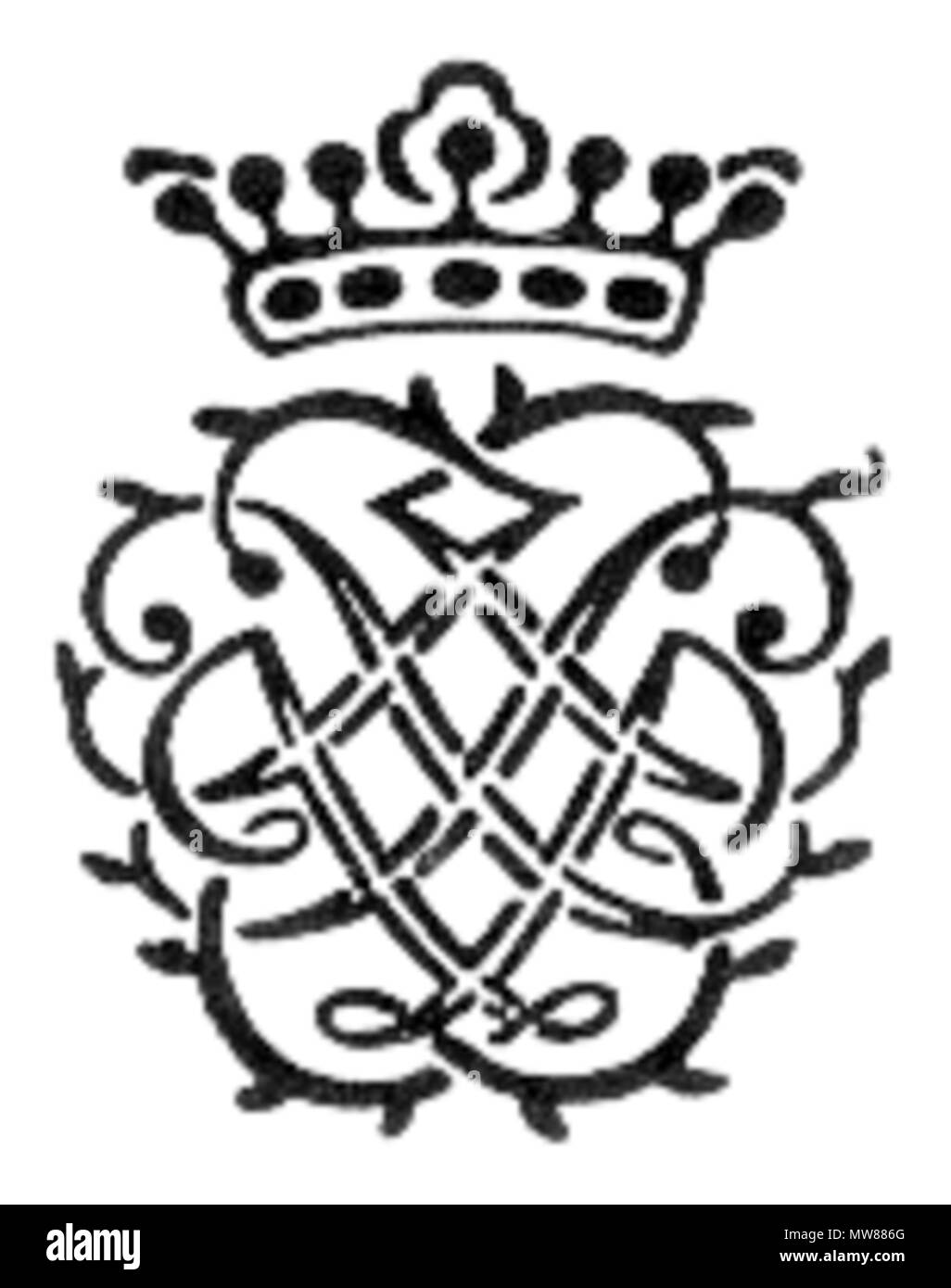 . 18th century. J. S. Bach 67 Bachsiegel Stock Photo - Alamy