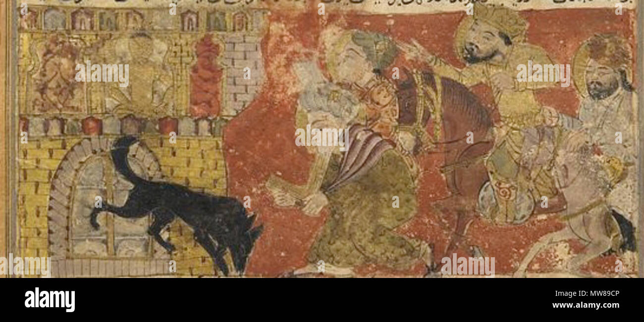 . Folio from a Tarikhnama (Book of history) by Balami . early 14th ...