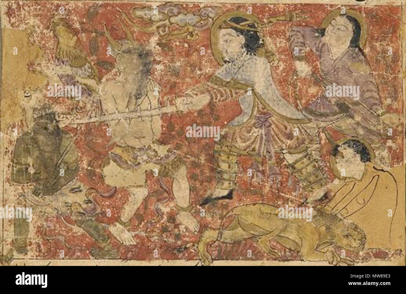 . Folio from a Tarikhnama (Book of history) by Balami . early 14th ...